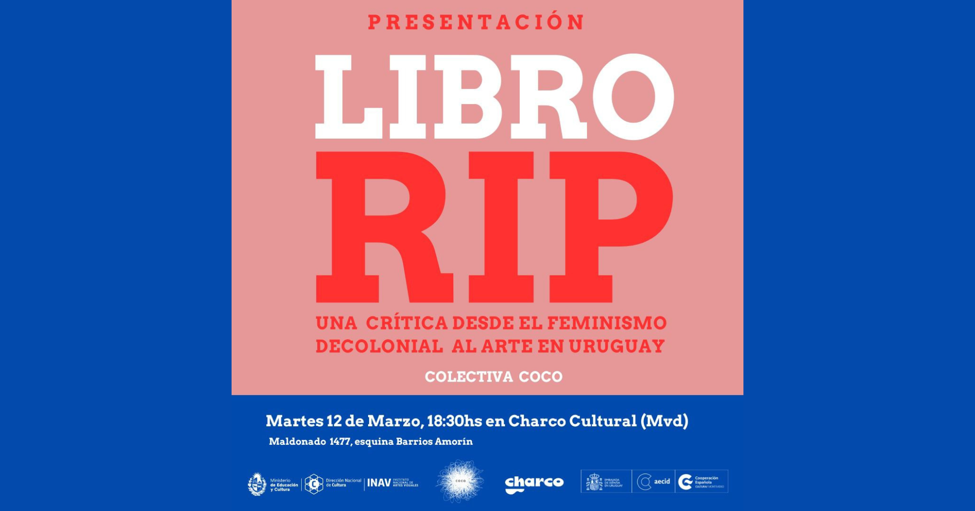 Presentación de RIP. - Centro Cultural de España en Montevideo